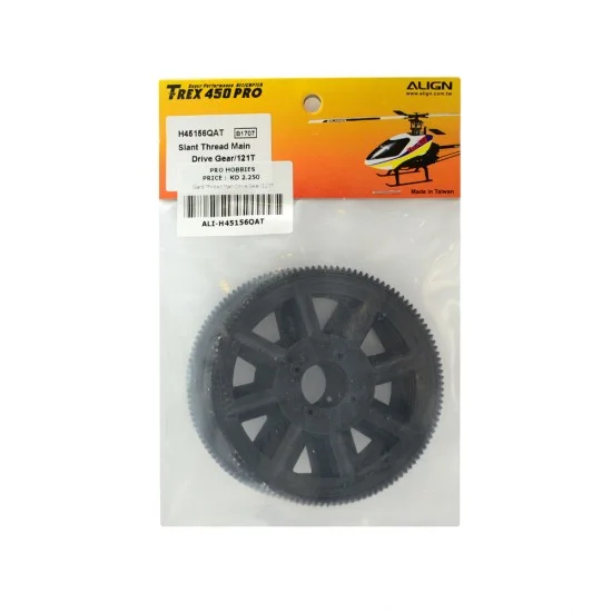 Slant Thread Main Drive Gear/121T (Must have slant Pinion Gear)