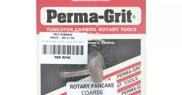 Pancake Rotary 20mm Coarse, 3mm arbor